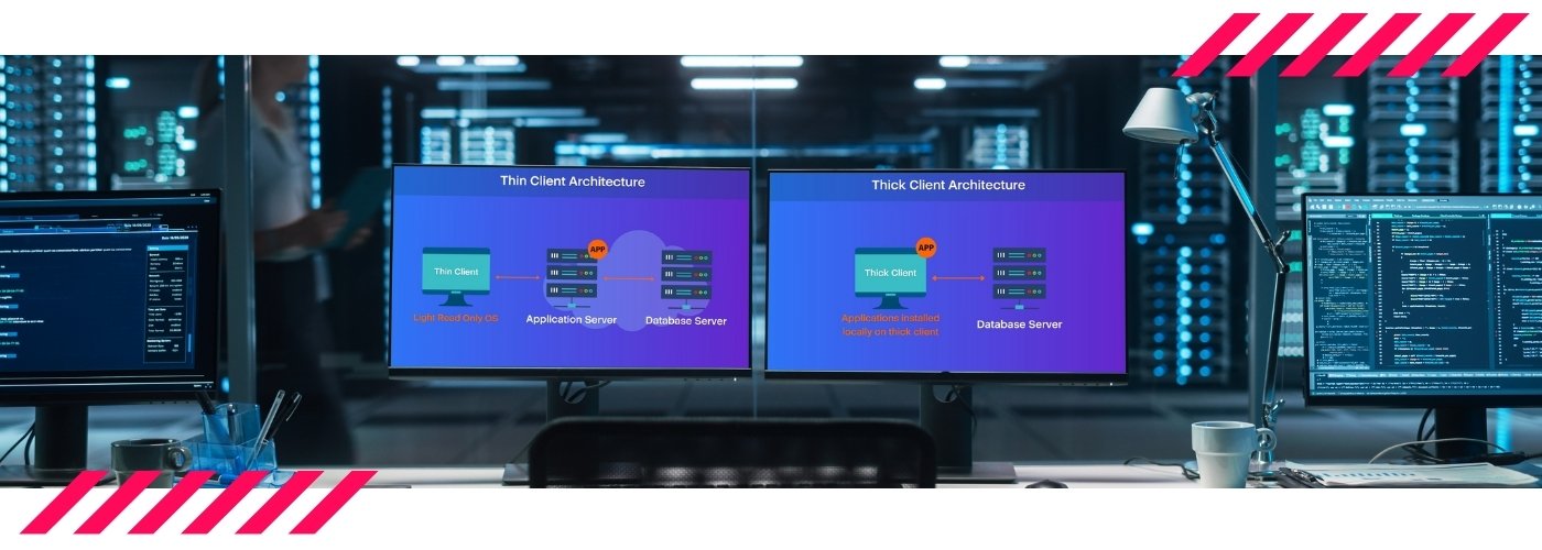 Differences Between Thin And Thick Clients | Sharktech